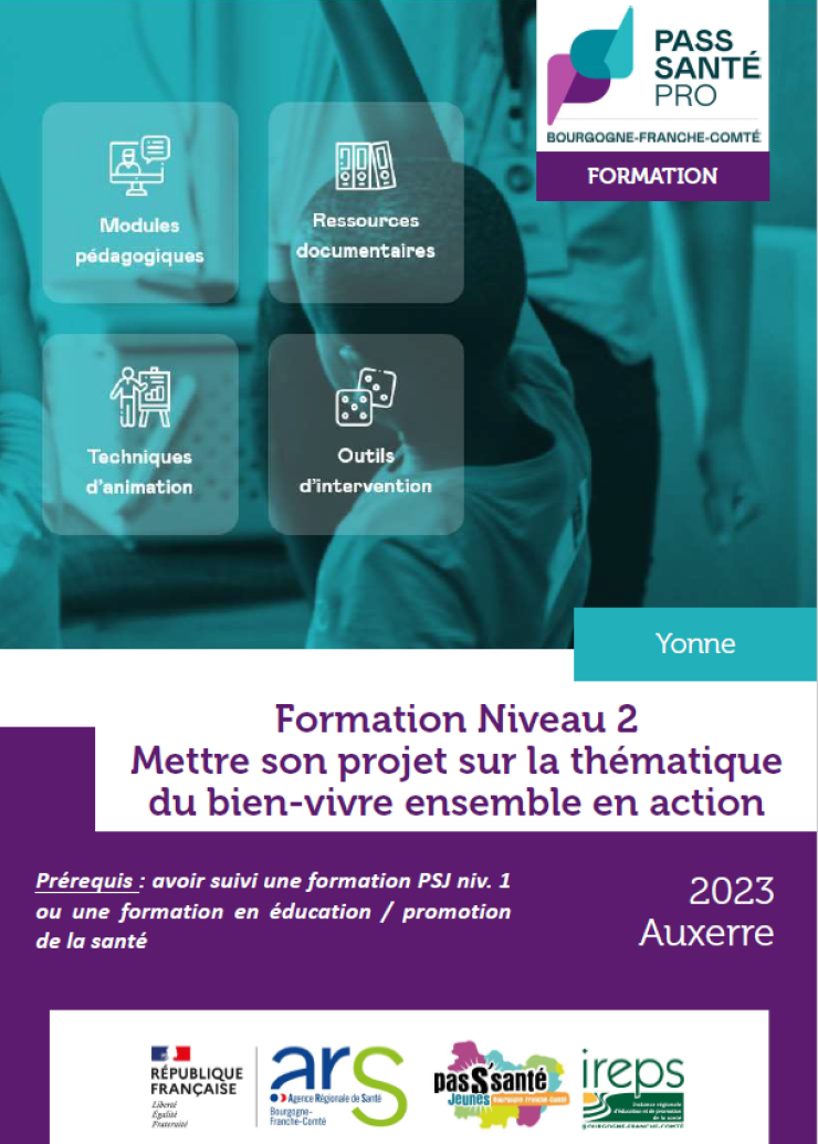 Formation Niveau 2 Mettre Son Projet Sur La Thématique Du Bien Vivre